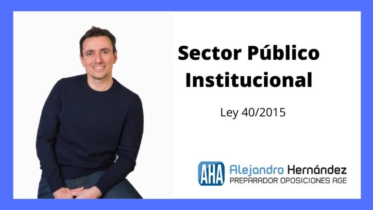 Sector público institucional: Definición y características - Caludia Manas